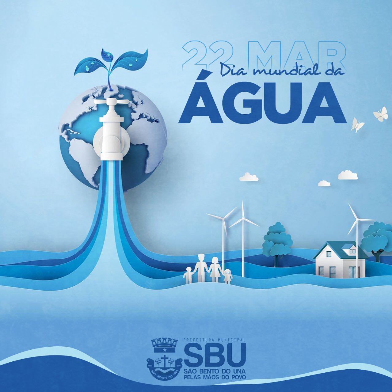 22 de Março – Dia Mundial da Água – Prefeitura de São Bento do Una – PE