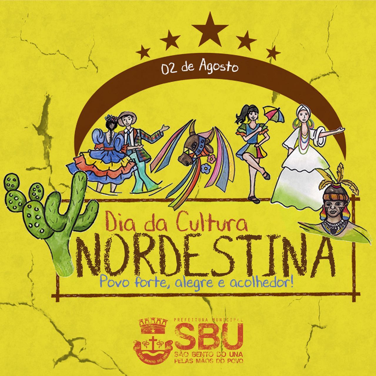 02 de Agosto – Dia da Cultura Nordestina – Prefeitura de São Bento do ...